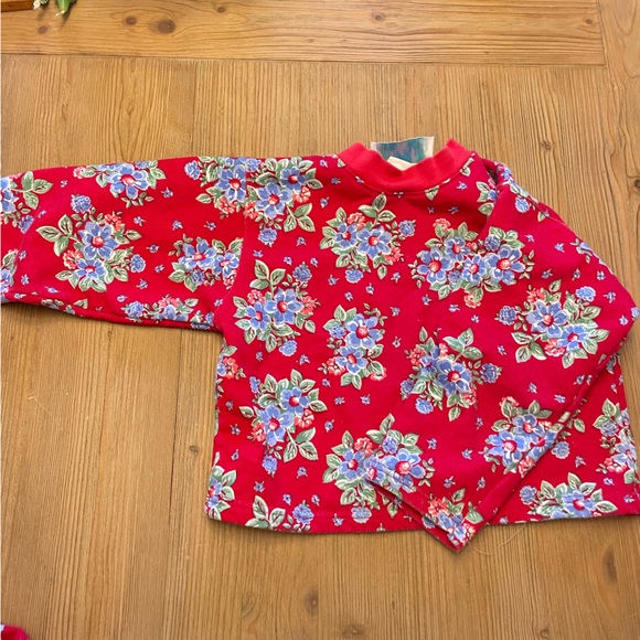 Pippa & Julie | Pajamas | Vintage Pippa Julia Red Floral Pajamas Set ...